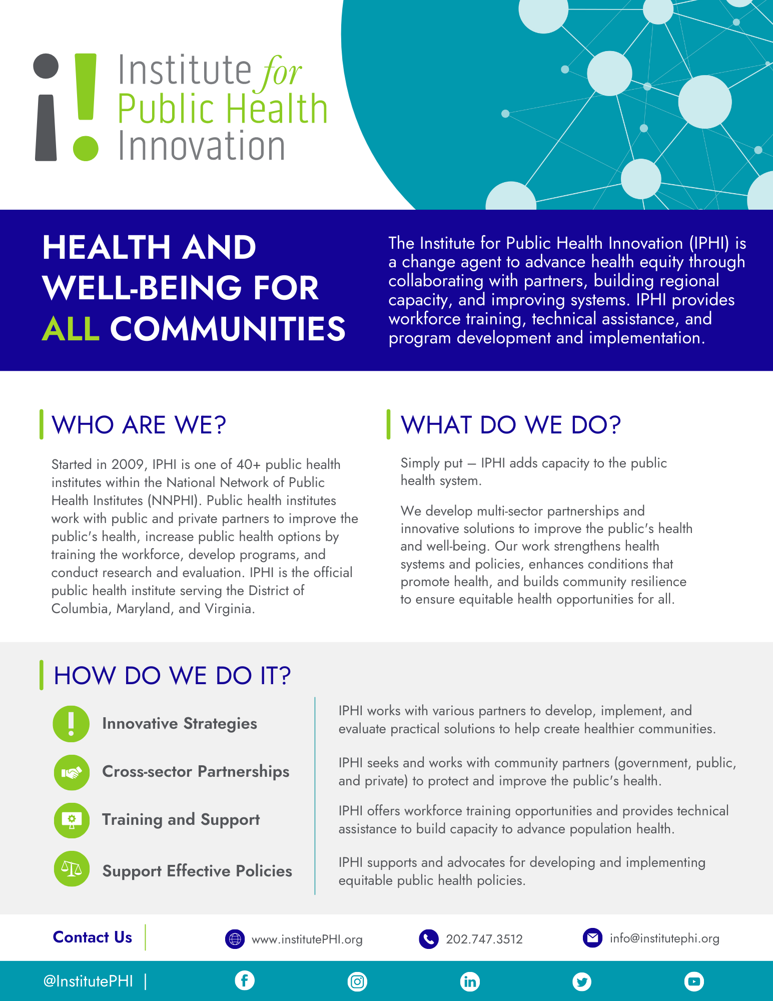 About - Institute for Public Health Innovation