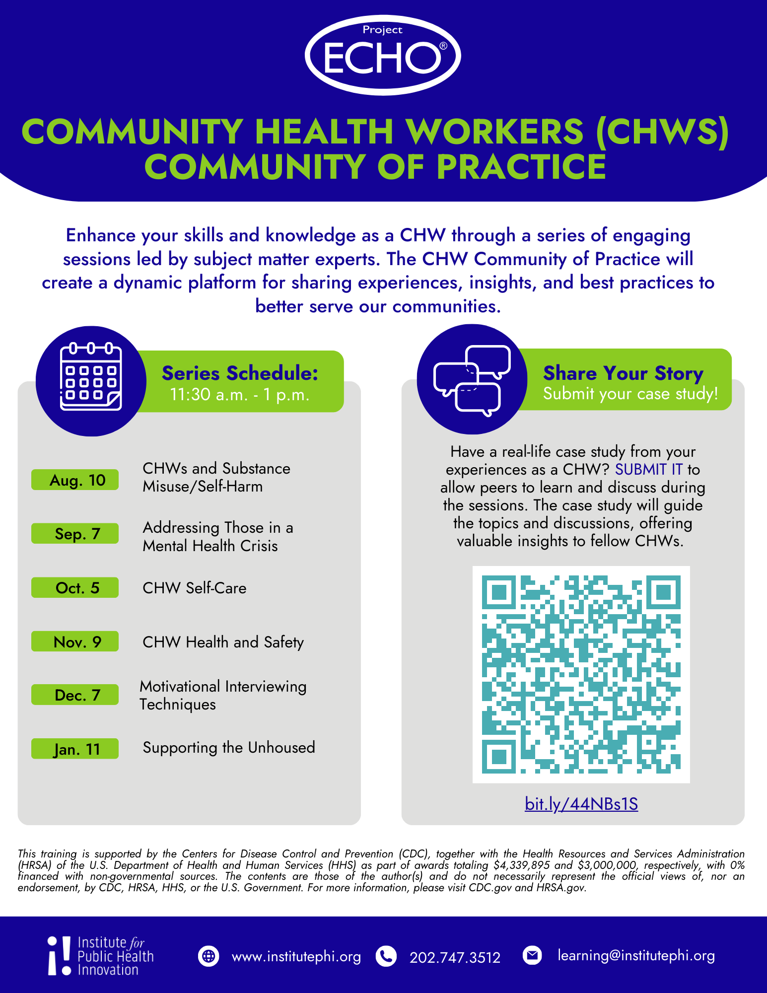 2023 Project ECHO: Community Health Workers (CHWs) Community of ...